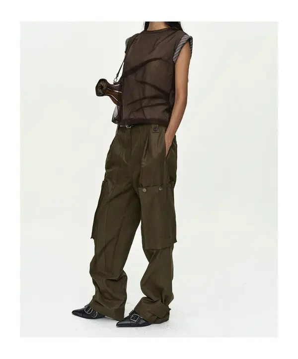 Andersson Bell Patchwork Design Work Pants
