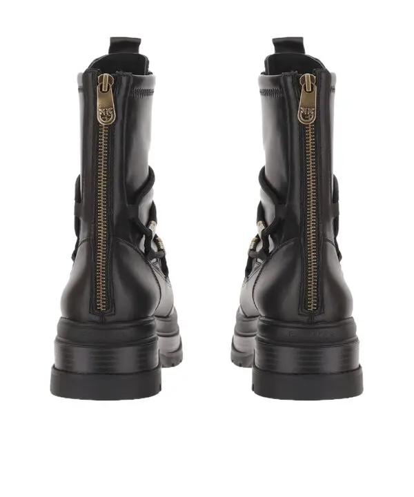 Pinko Round-toe Ankle Boots