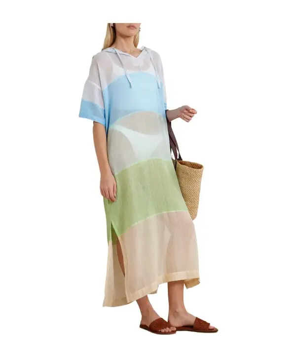 LEMLEM Striped Cotton-blend Dress