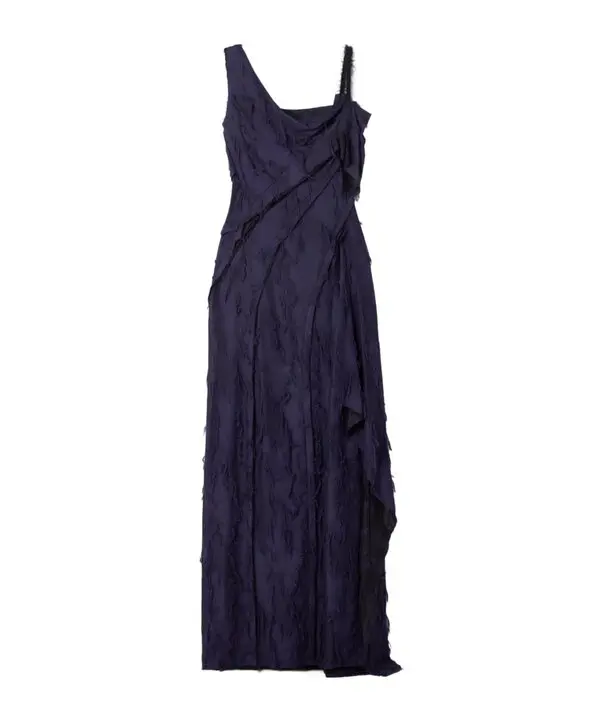 JASON WU Asymmetric Embroidered Maxi Dress - No
