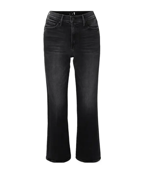 MOTHER Slightly Flared Jeans - Black