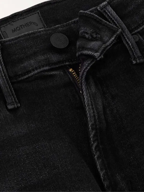MOTHER Slightly Flared Jeans - Black