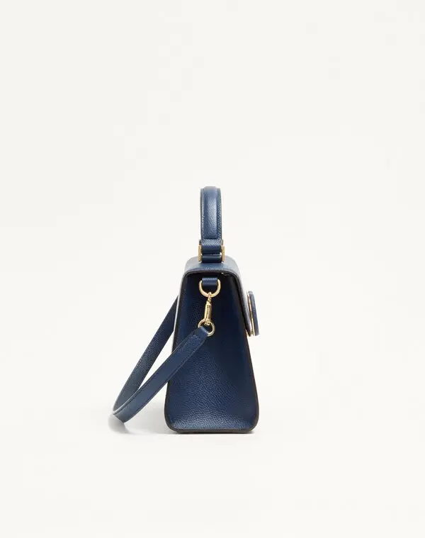 Valentino Garavani Vsling Small Handbag In Grainy Calfskin - Worker