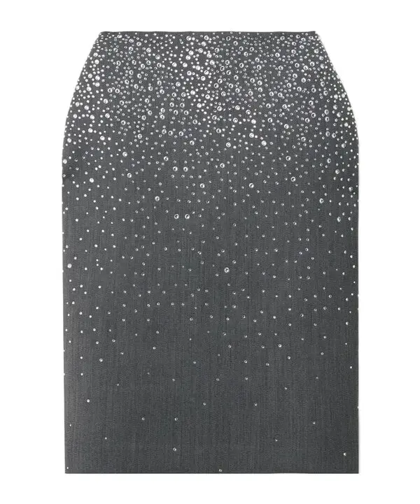 Alex Perry Straight Midi Skirt