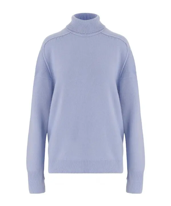 Carven Long-sleeve High-neck Sweater