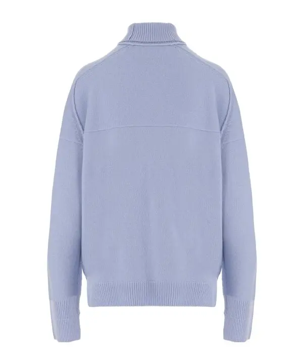 Carven Long-sleeve High-neck Sweater