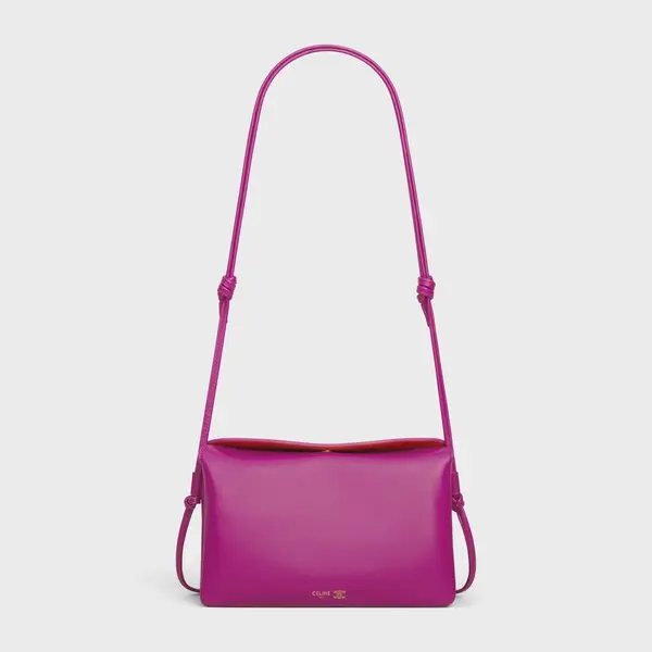 Celine Trio Flap In Smooth Lambskin