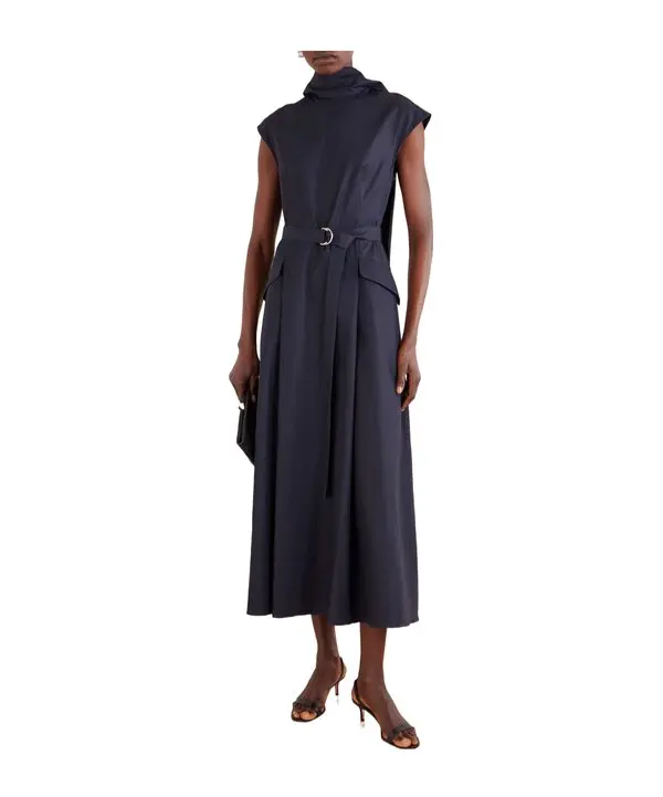 Adam Lippes Cotton-poplin Maxi Dress