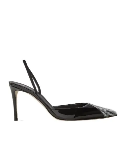 GIUSEPPE ZANOTTI Crystal Pointed-toe High Heels