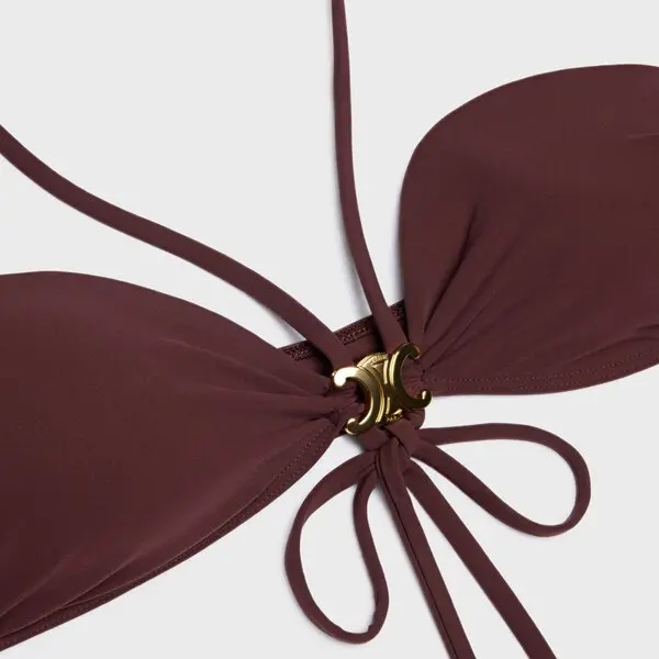 Celine Balconette Top In Matte Jersey