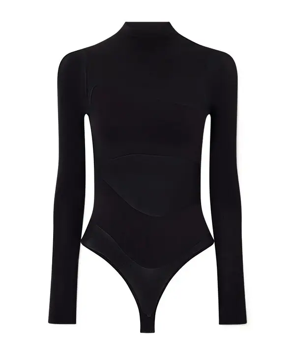 Wolford Shade" Stretch-jersey Paneled Bodysuit - No