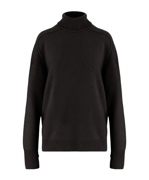 Carven Long-sleeve High-neck Sweater