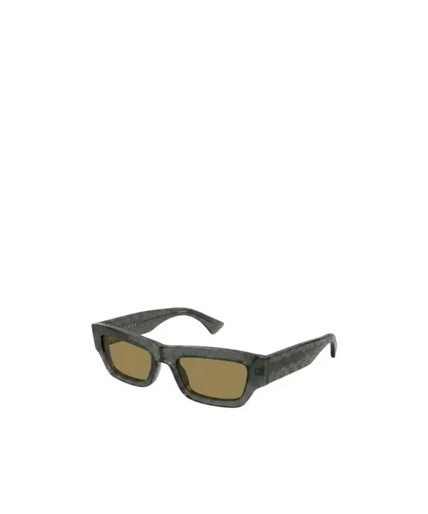 Gucci Rectangle Frame Sunglasses - Grey