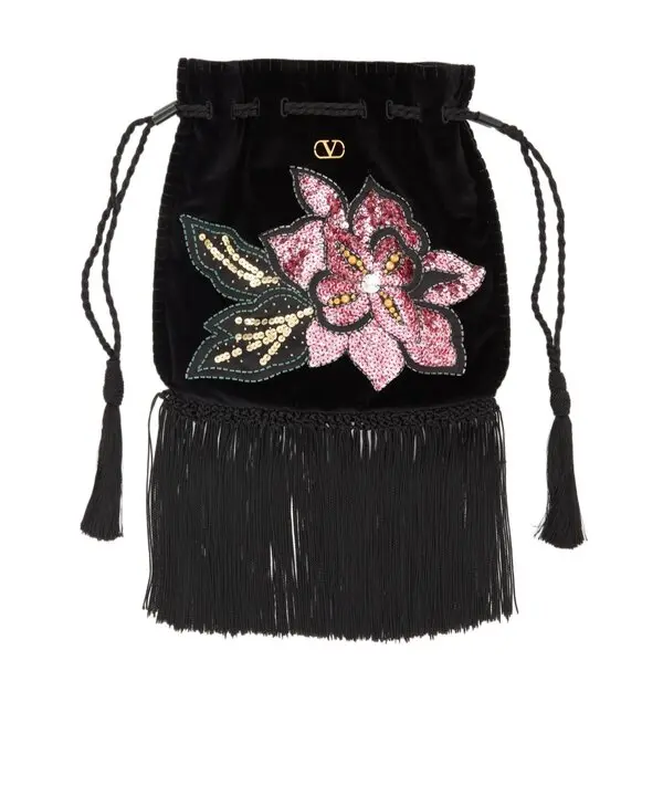 Valentino Garavani Drawstring Clutch