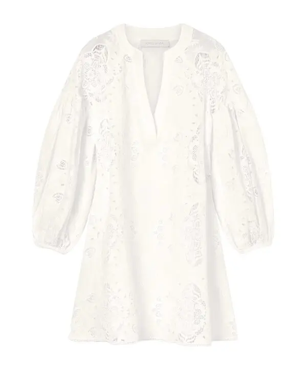 Borgo De Nor Harlow Broderie Anglaise Mini Dress
