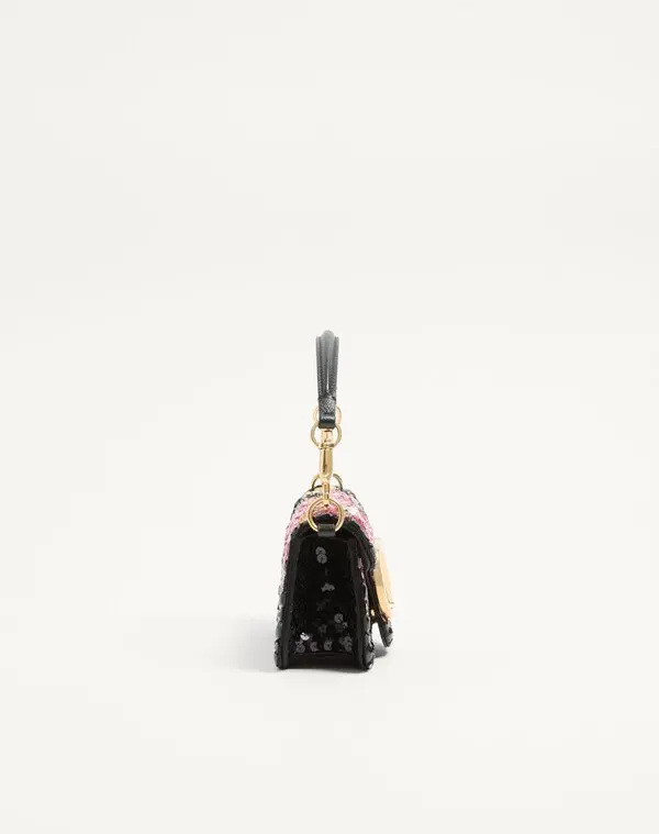 Valentino Garavani Loco Embellished Shoulder Bag