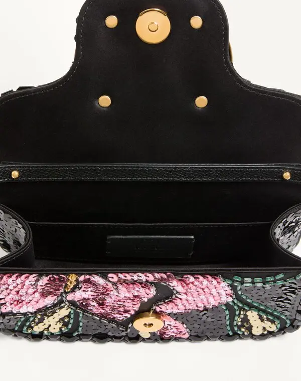 Valentino Garavani Loco Embellished Shoulder Bag