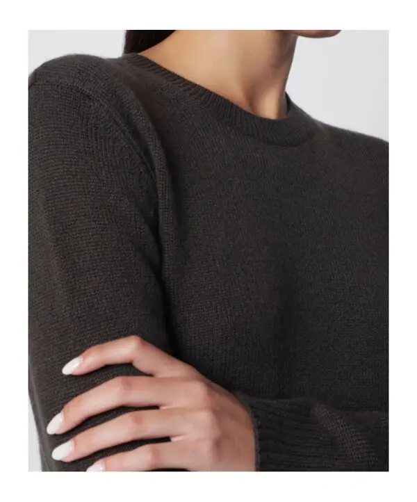 LISA YANG Mable Cashmere Sweater - Dark Fern