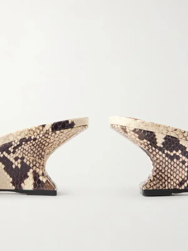 Paris Texas Effect Leather Wedge Sandals