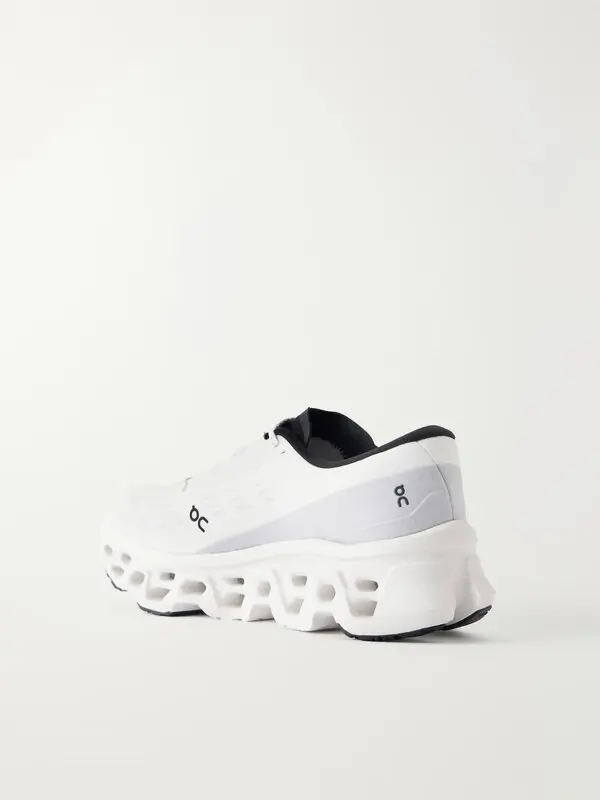 On Rubber Trimmed Mesh Sneakers