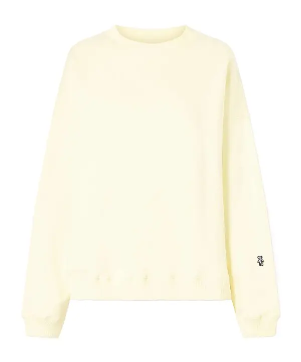 THE ELDER STATESMAN Coast Cotton-jersey Sweater