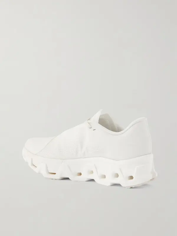 On Rubber Trimmed Mesh Sneakers