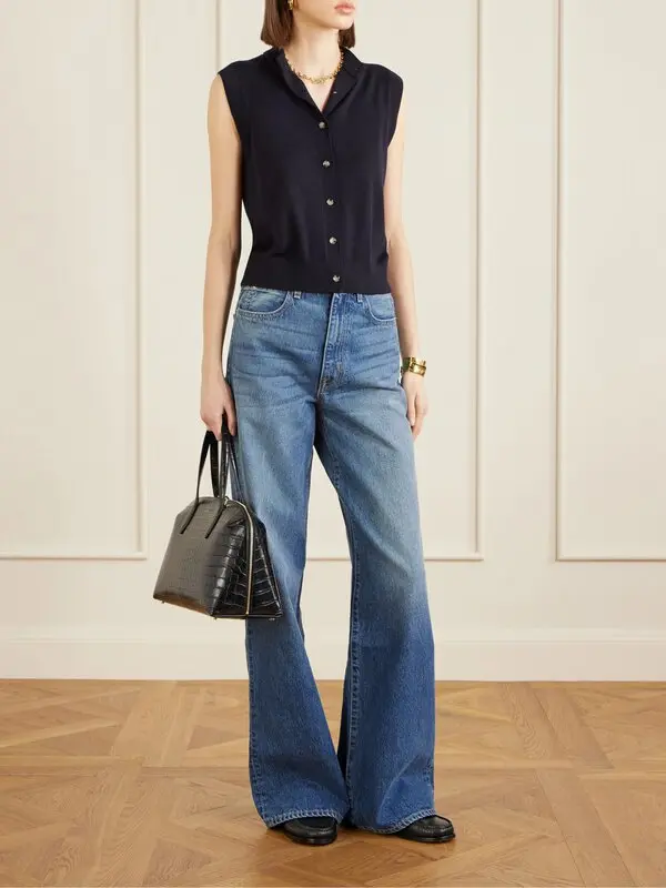 ALLUDE Wool Vest