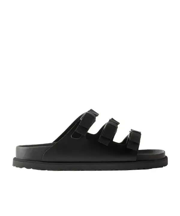 BIRKENSTOCK Triple-strap Leather Sandals