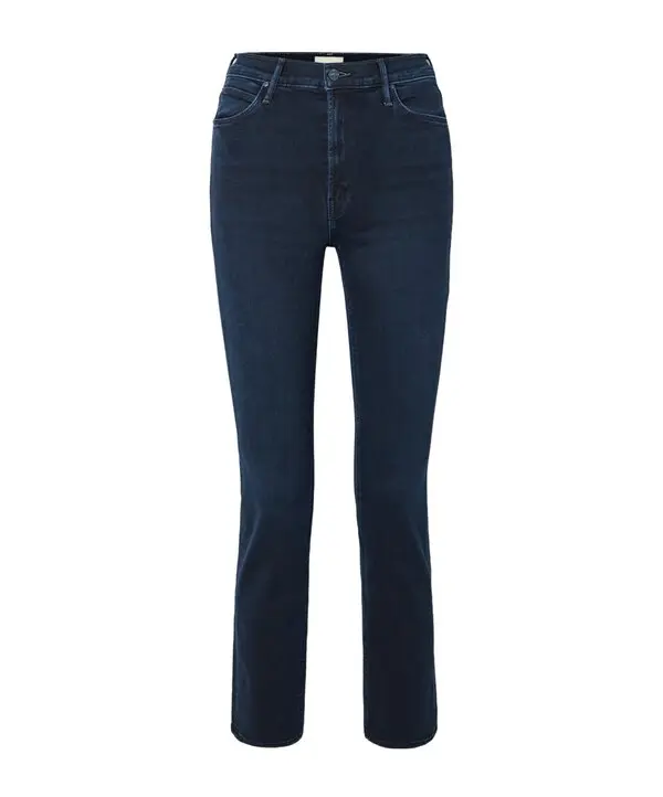 MOTHER Mid-rise Straight-leg Jeans