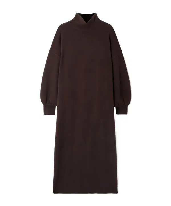 ALLUDE Wool And Cashmere-blend Maxi Dress