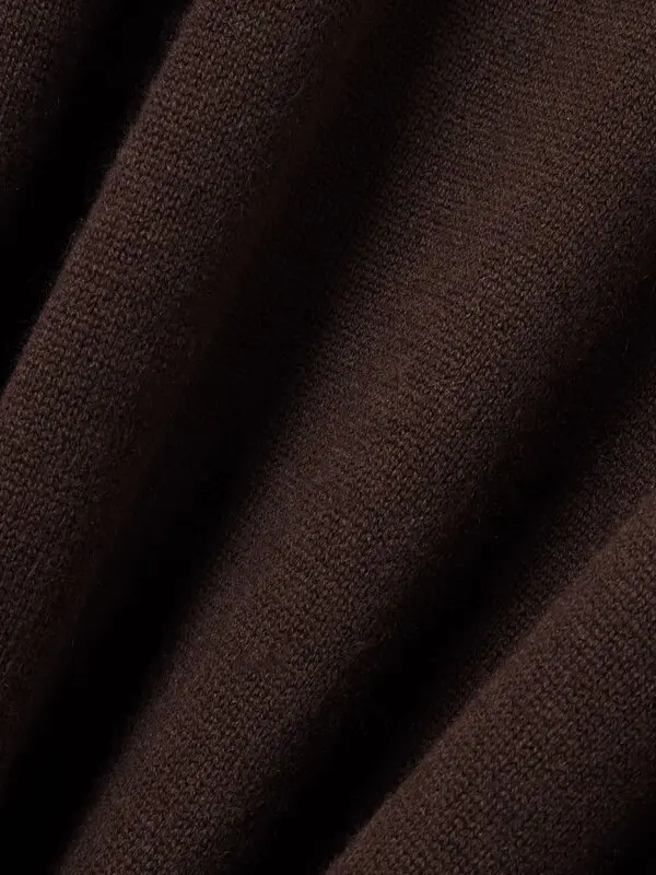 ALLUDE Wool And Cashmere-blend Maxi Dress