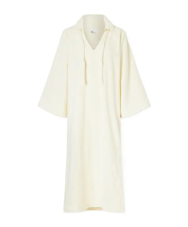 Lisa Marie Fernandez Cotton-terry Kaftan - White