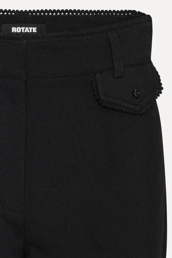 ROTATE BY BIRGER CHRISTENSEN Flared Trim Detail Pants