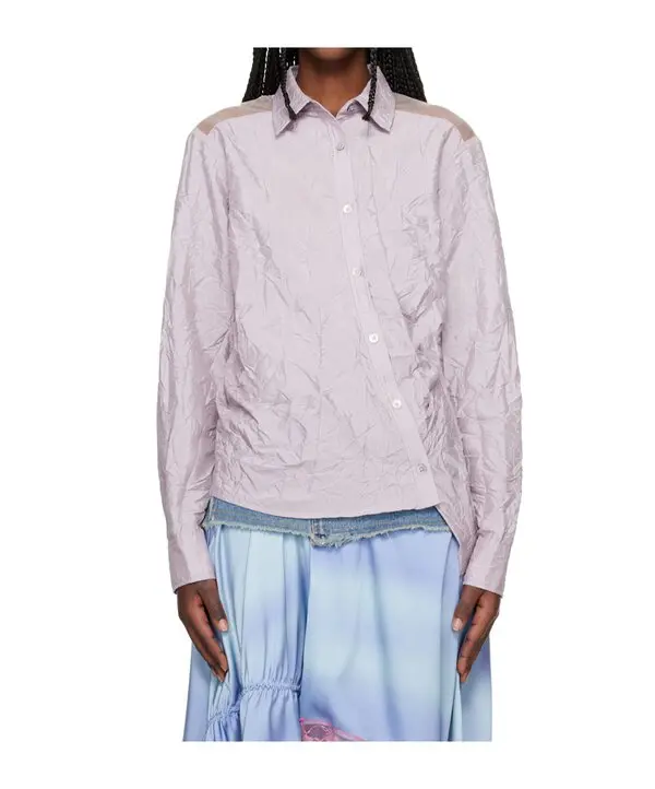 Andersson Bell Pleated And Twisted Shirt