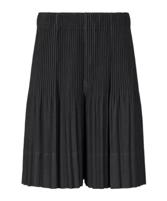 Issey Miyake Pleated Shorts - Black