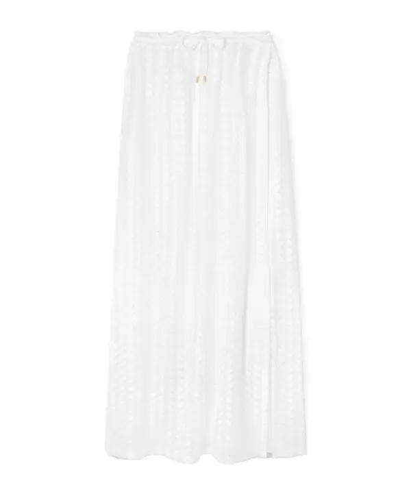 Melissa Odabash Mendi Open-knit Maxi Skirt
