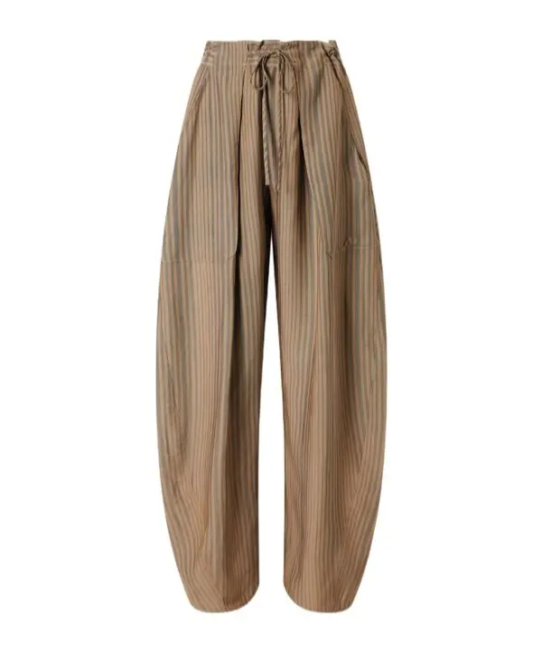 KALLMEYER Striped Trousers - Brown