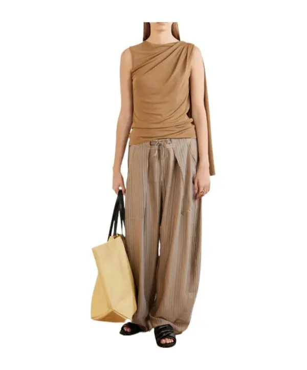 KALLMEYER Striped Trousers - Brown