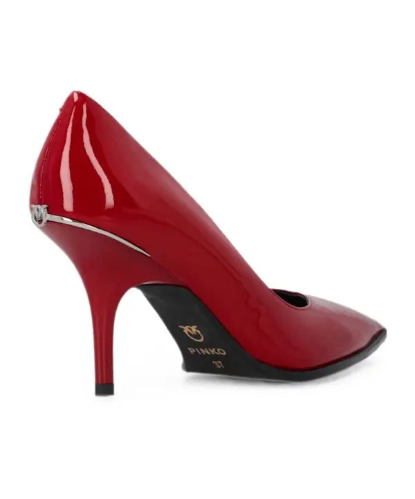 Pinko Patent Pointed-toe Heeled Pumps