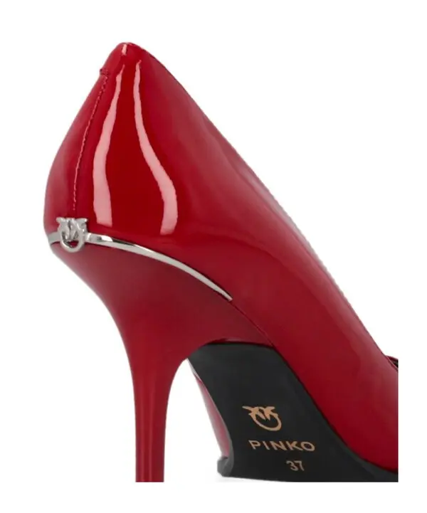 Pinko Patent Pointed-toe Heeled Pumps