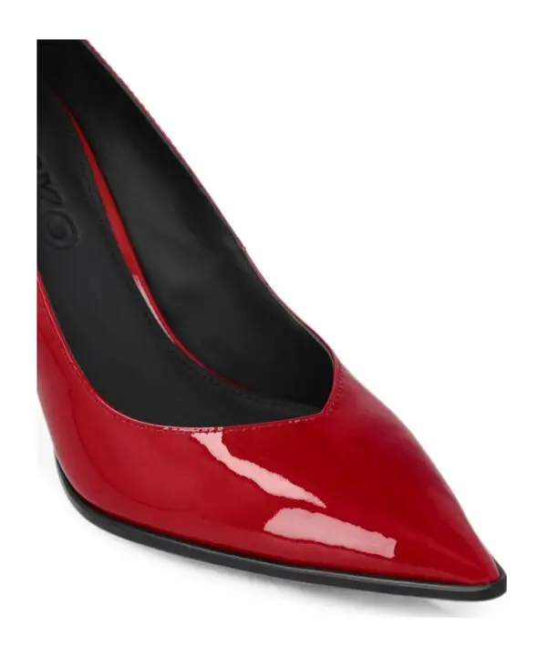 Pinko Patent Pointed-toe Heeled Pumps