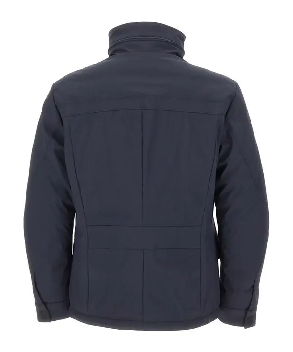Peuterey Striped Hooded Field Jacket
