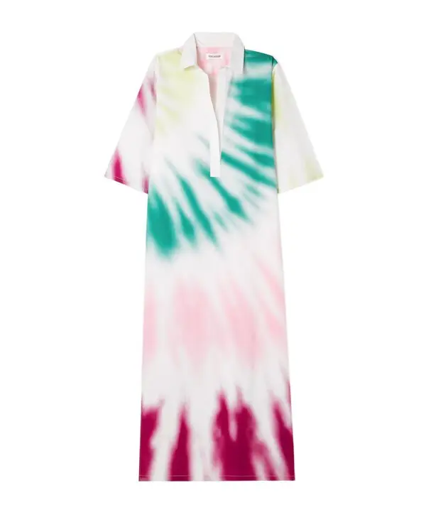Rosie Assoulin Shirt Style Maxi Dress