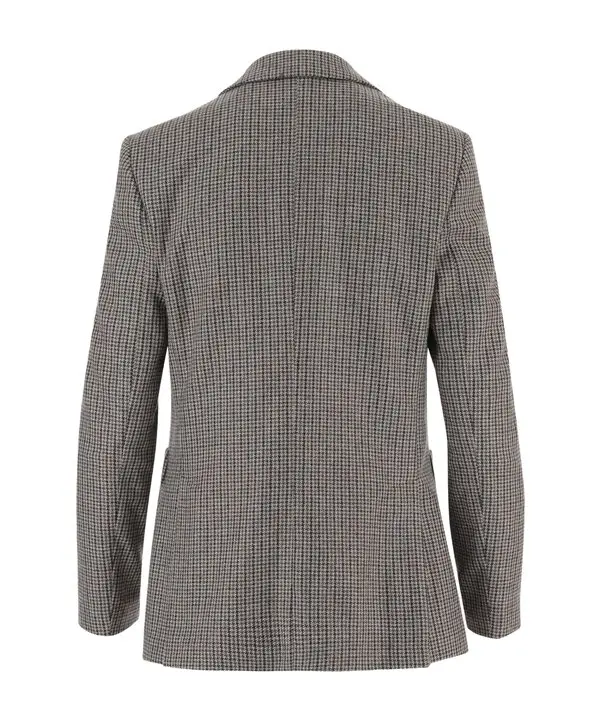 LARDINI Houndstooth Single-breasted Blazer