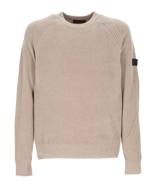 Peuterey Logo Patch Crewneck Jumper