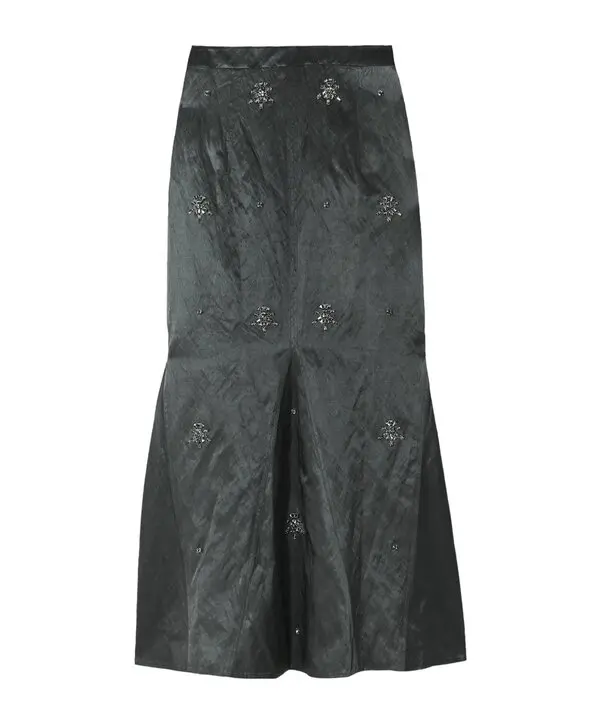 Huishan Zhang Crystal-embellished Maxi Skirt