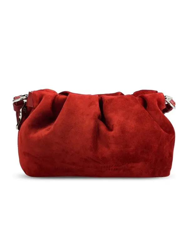 CHRISTIAN LOUBOUTIN Ruched Shoulder Bag