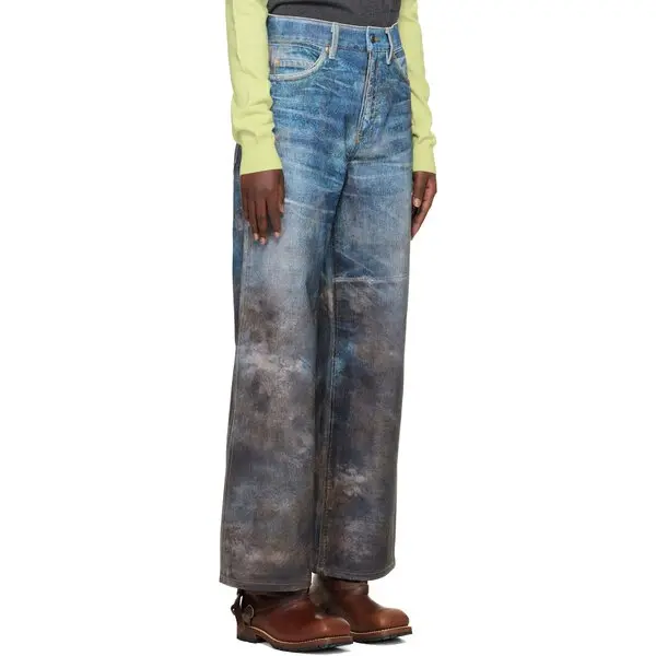 Andersson Bell Festival Mud Printed Jeans