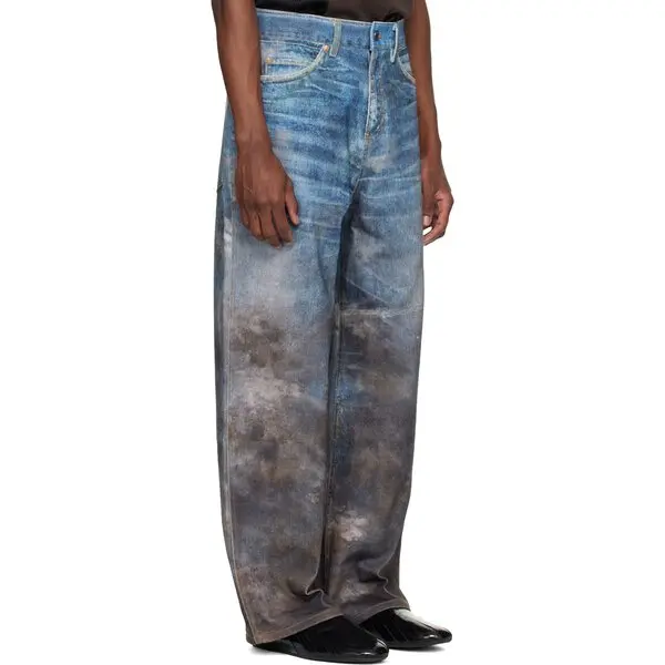 Andersson Bell Festival Mud Printed Jeans