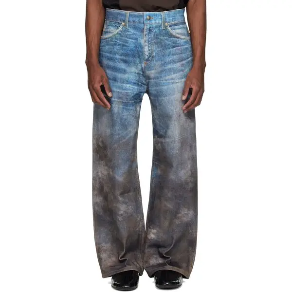 Andersson Bell Festival Mud Printed Jeans